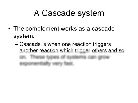 SOLUTION The Complement System Notes Studypool