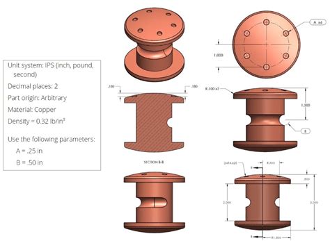 Solved Show Steps With Functions In Solidworks And The Smart Chegg Com