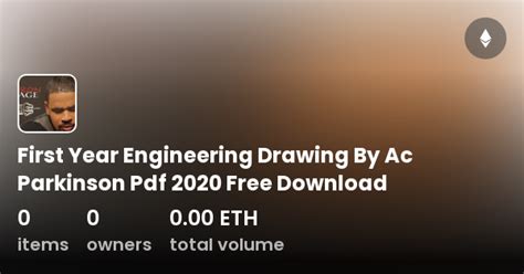 First Year Engineering Drawing By Ac Parkinson Pdf 2020 Free Download