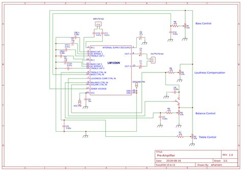 Pre Amplifier OSHWLab