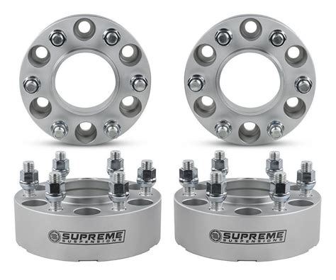 1 5 Wheel Spacers 2000 2018 Chevy Silverado Sierra Hubcentric Lip 6