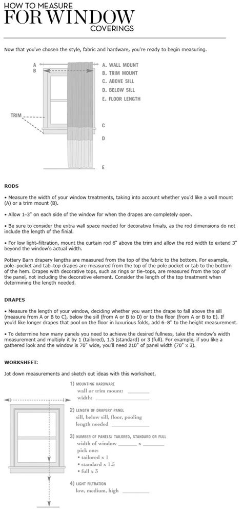Window Measurements Window Coverings Interior Design Babe Design