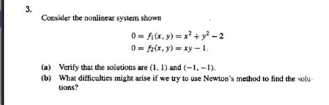 solved consider the nonlinear system shown