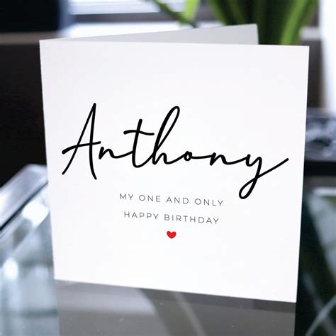 Birthday Cards For Him Etsy Uk