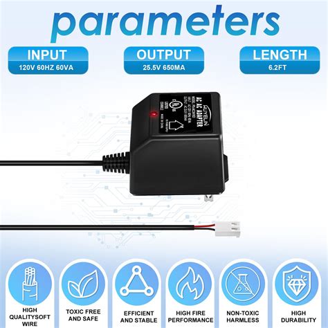 255v Ac 650ma Sprinkler Timer Power Adapterreplacement