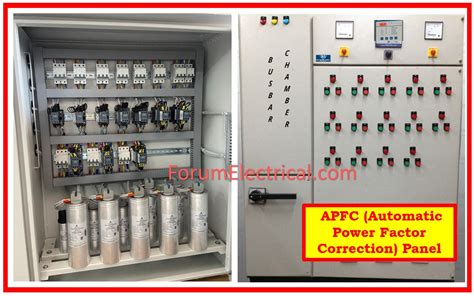 apfc automatic power factor correction panel