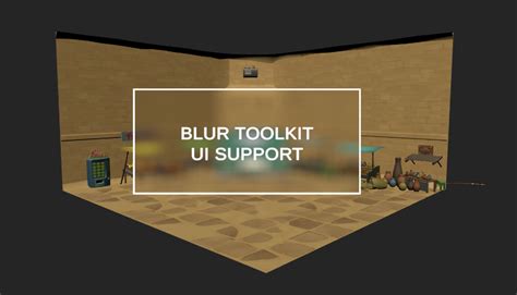 Blur Toolkit Urp Custom Nodes Ui Blur Object Blur Texture Blur