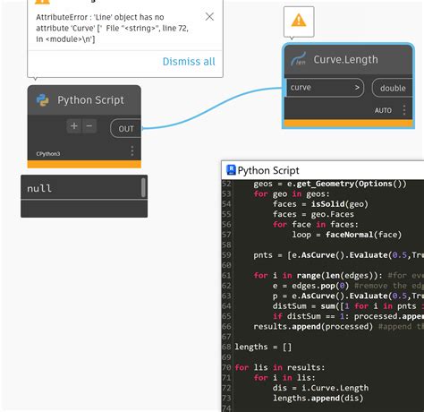 Just Want Extract Lengths Of Lines How Dynamo