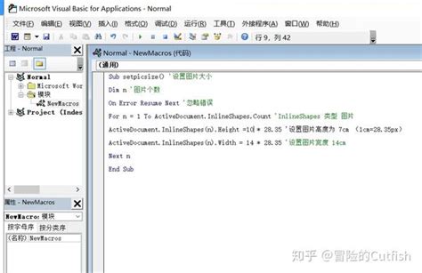 用宏命令对word里的图片尺寸大小进行批量修改的方法 知乎