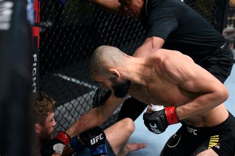 Video Khamzat Chimaev Wins 17 Second Knockout At Ufc Vegas 11