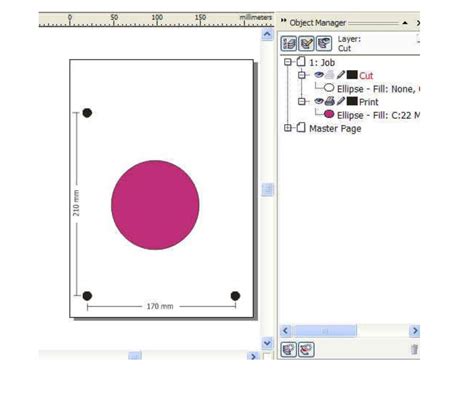 การตัดสติ๊กเกอร์ในงานพิมพ์ที่มี crop marks สำหรับโปรแกรม coreldraw