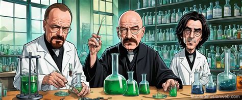 Walter White Harry Potter Laboratory Experiment Stable Diffusion Online
