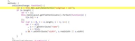 Bug Report El Table在nuxtjs项目中出现“cannot Read Property