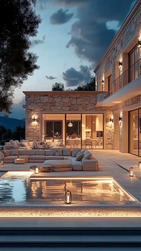 Luxury Villa With Breathtaking Sunset Views Maisons De Plage Modernes