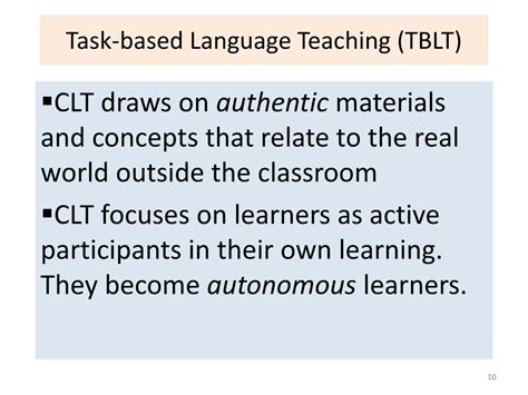 ppt task based language teaching tblt powerpoint presentation free