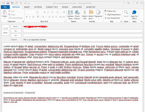 Vba Inserting Data From Excel Into A Table In Outlook Stack Overflow