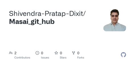 Github Shivendra Pratap Dixitmasaigithub