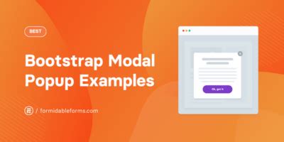 Bootstrap Modal Popup - Formidable Forms