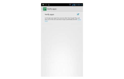 How To Enable App Verification On Android