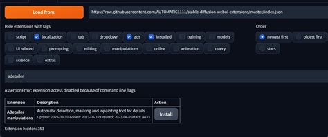 SUPPORT Stable Diffusion Advanced Docker Containers Unraid
