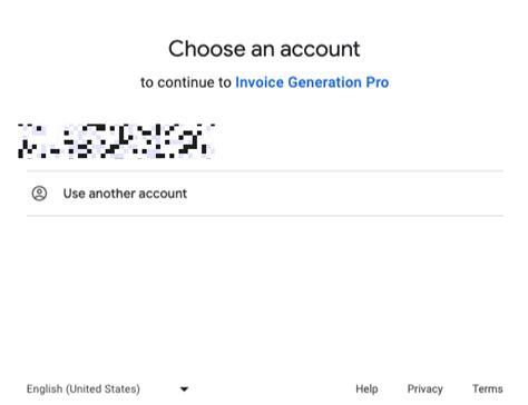 Automatic Invoice Template Setup Instructions