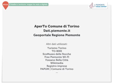 Piemonte Visual Contest Mappathon In Numeri Anno 2015 Pdf