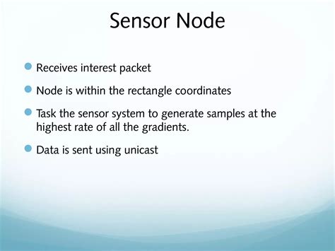 Directed Diffusion For Wireless Sensor Networking Ppt