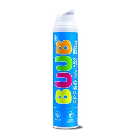 Buub Organic Spf 50 Sunscreen 110g Shop Today Get It Tomorrow