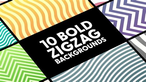 Ae Template Bold Zigzag Backgrounds Sbv 348569193 Storyblocks