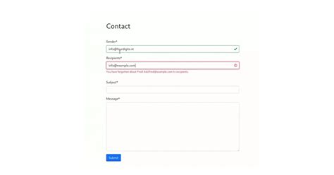 Sharing Form Validation Rules Between Frontend And Backend With Django Four Digits