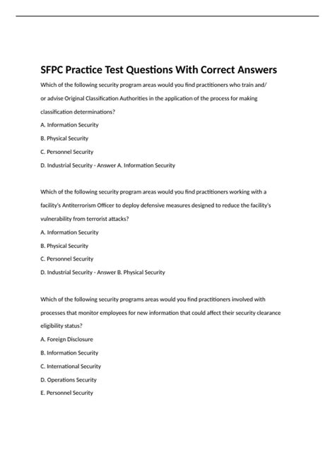 Sfpc Practice Test Questions With Correct Answers Sfpc Stuvia Us