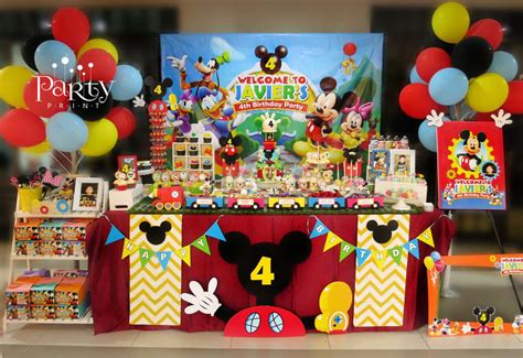 Mickey Mouse Clubhouse Birthday Party