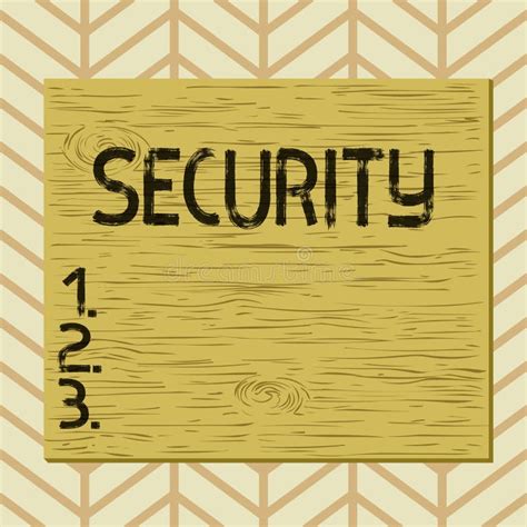 Writing Note Showing Security Business Photo Showcasing Measures Taken To Be Safe Quality Or