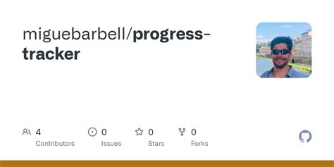 Github Miguebarbell Progress Tracker