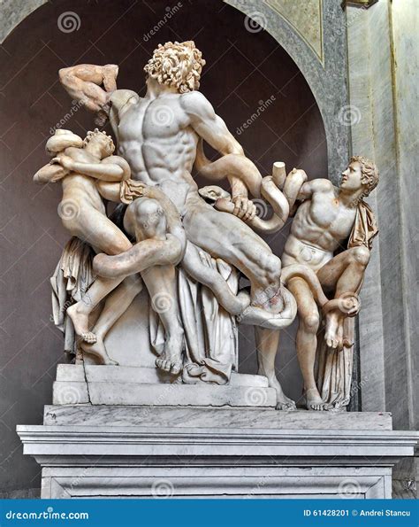 Statue Of Laocoon And His Sons In Vatican Museum Editorial Photo 40018485