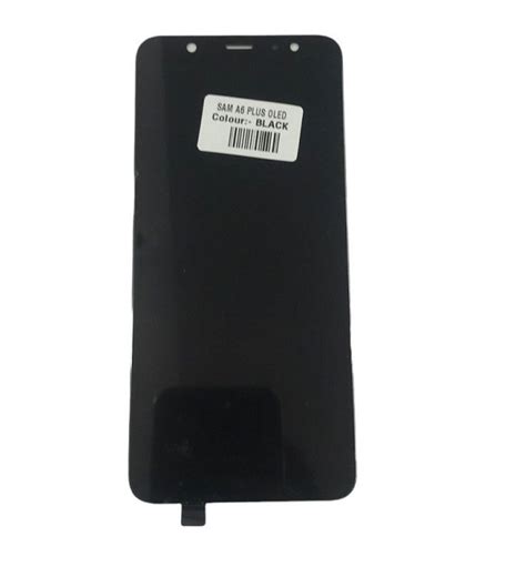 Samsung A6 Plus Oled Original Display Black Uv Folder King