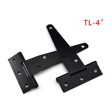 Iron Tee Hinge Black T Hinges Cabinet Hinge Garden Grandado