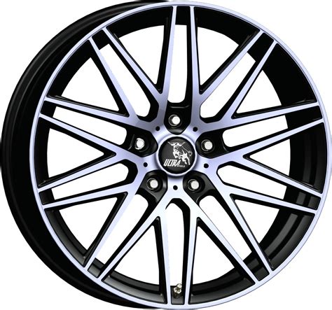 4 STÜCK ULTRA WHEELS UA1 RACE SCHWARZ MATT FRONTPOLIERT | 8,5x19 ET45 ...