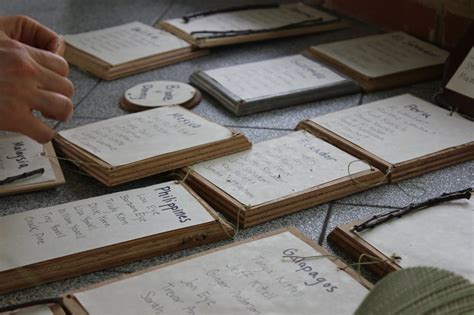 Assembling Wedding Seating Chart