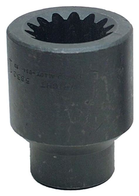5 Spline Drive 6 Point Standard Impact Socket 1 5 16 Tools And Home Improvement