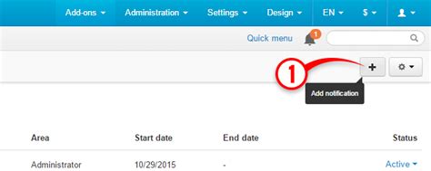 Attractive Notifications For Administrators Customers And Vendors CS Cart Premium Add On By