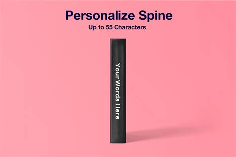 Custom Scattered Hearts Journal Personalized Heart Journal Love