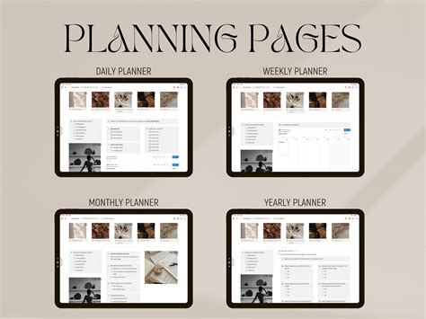 2024 Notion Life Planner Template All In One Notion That Girl