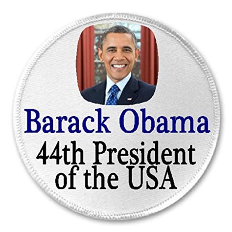 Barack Obama 44th President Of The Usa 3 Sewiron On Patch American