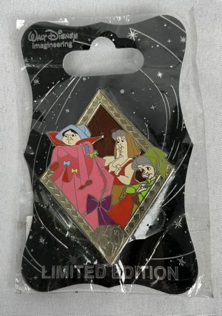 Walt Disney Imagineering Sleeping Beauty Fairies Pin Le 60th