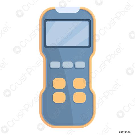 Leak Gas Detector Icon Cartoon Vector Meter Monitor Stock Vector Crushpixel