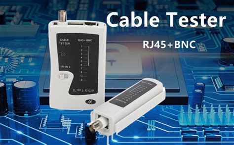 Garosa Cable Tester Professional Rj45 Bnc Cable Tester Fast Accurate Testing Network Phone Wire