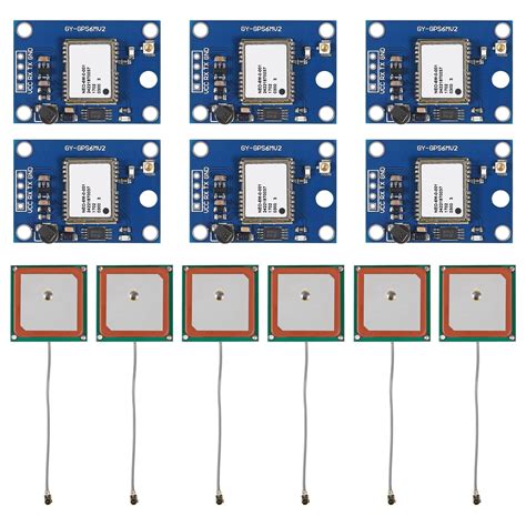 Pcs GY NEO MV NEO M GPS Flight Controller Module V V With Super Strong Ceramic Antenna For