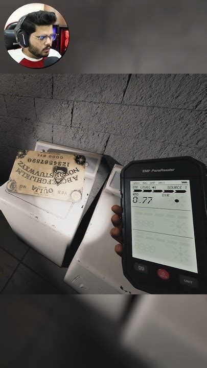 Emf 5 On Ouija Board Phasmophobia Shorts Youtube