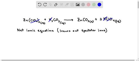 Solved Write The Net Ionic Equation Including Phases That Corresponds To The Reaction Zn